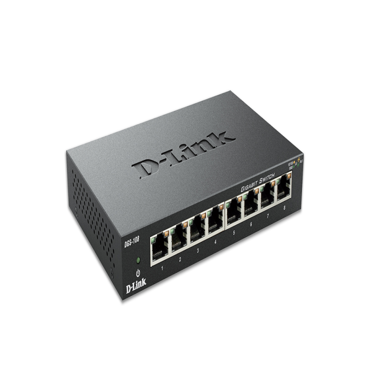 DGS-F1010P-E D-Link 250M 10-Port 10/100/1000 Switch with 8 PoE Ports ...